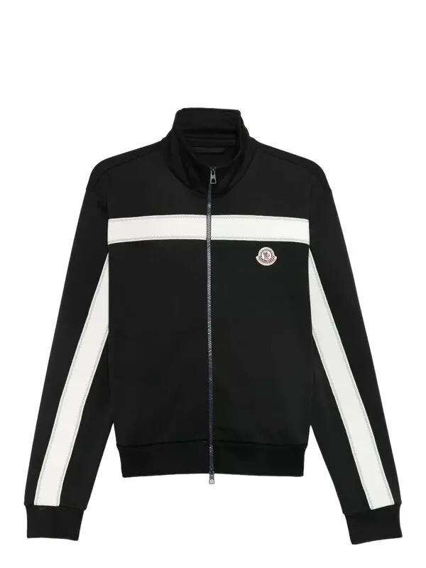 Moncler Contrast Panel Track Jacket - Black