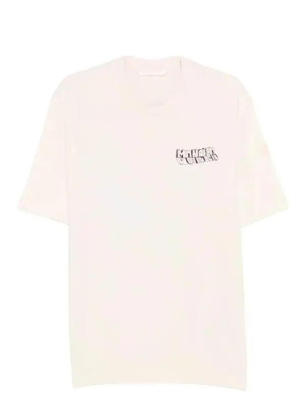 Moncler Logo T-shirt - Pink