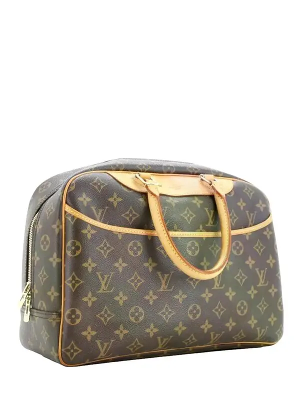LOUIS VUITTON Deauville Monogram Handbag - Brown
