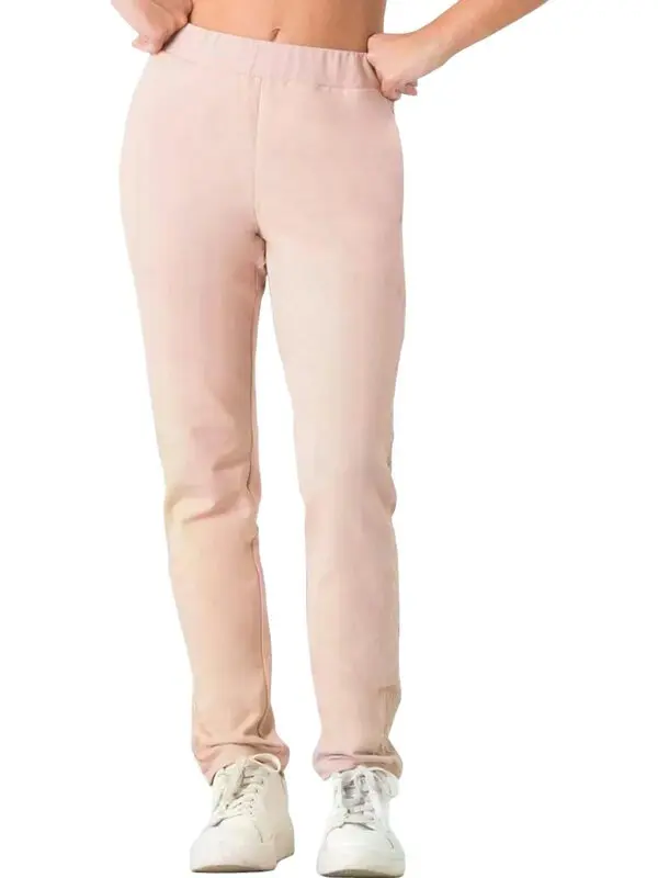 DIMENSIONE DANZA Cotton Track Pants - Pink