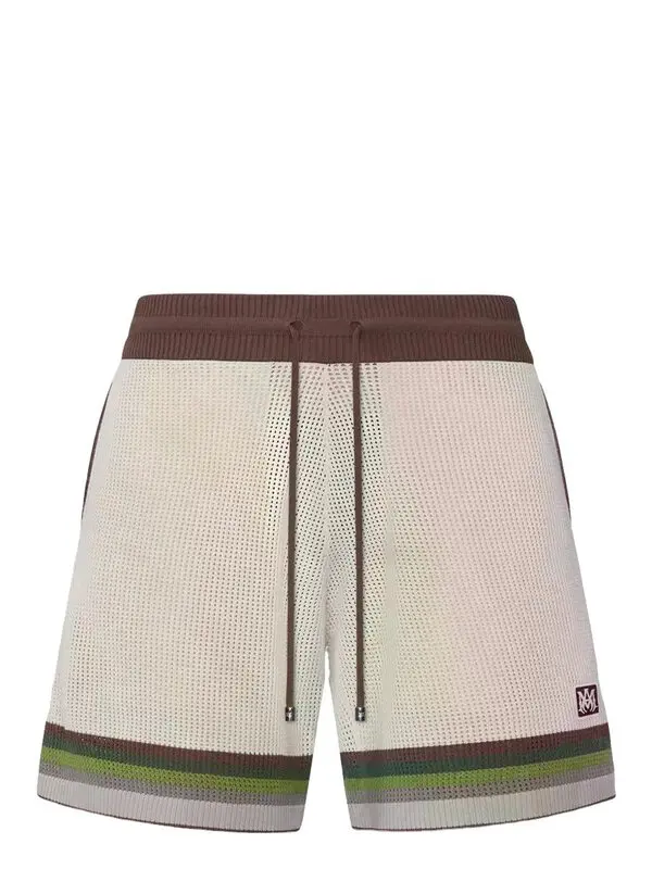 Amiri Drawstring Shorts - Neutrals