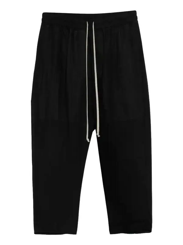 Rick Owens Astaires Drawstring Trousers - Black
