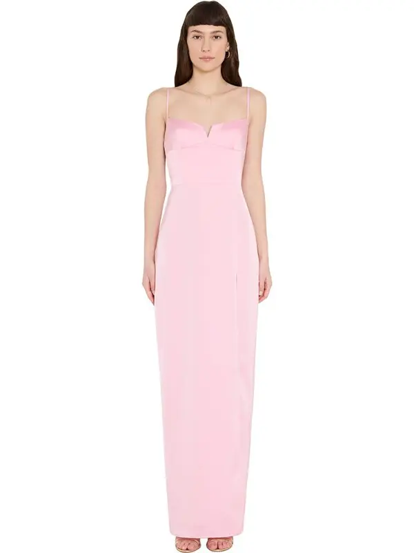 Amanda Uprichard Lyra Maxi Dress - Candy Floss