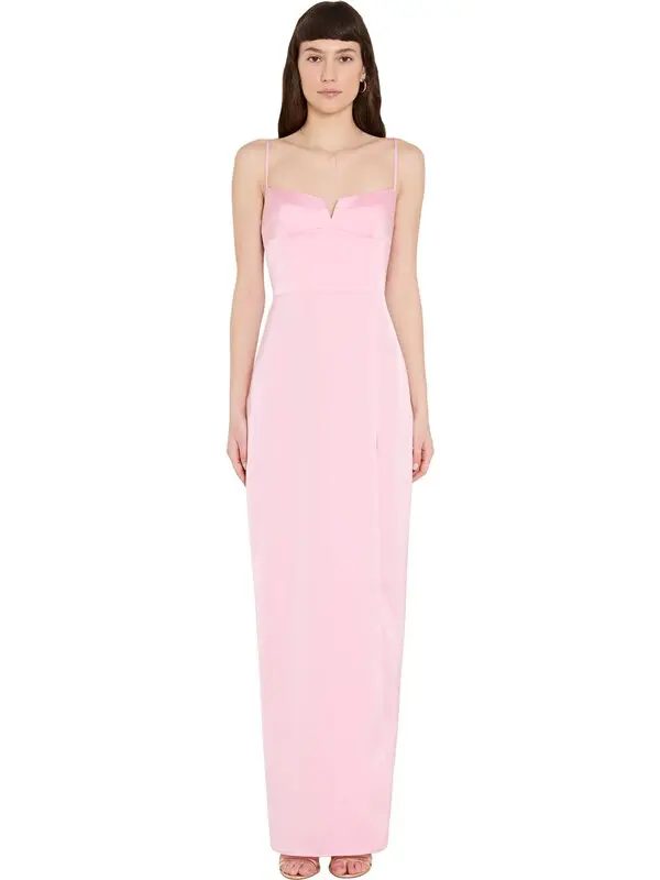 Amanda Uprichard Lyra Maxi Dress - Candy Floss
