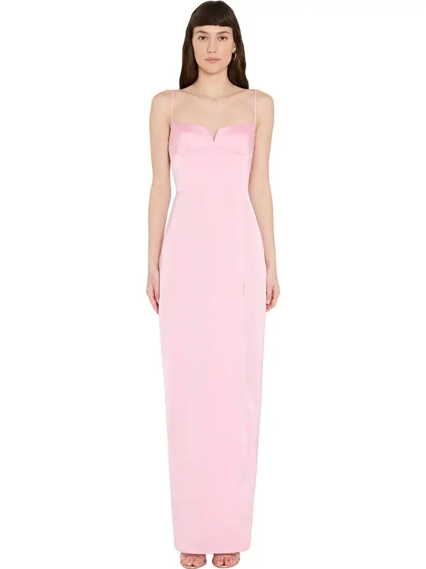Amanda Uprichard Lyra Maxi Dress - Candy Floss