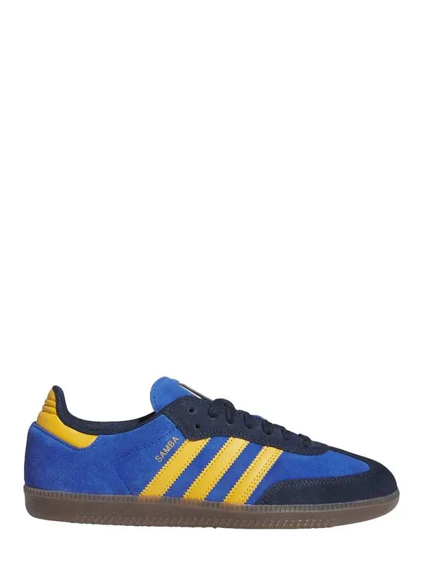 Adidas Samba Adv Sneakers - Collegiate Navy/preloved Yellow/royal Blue
