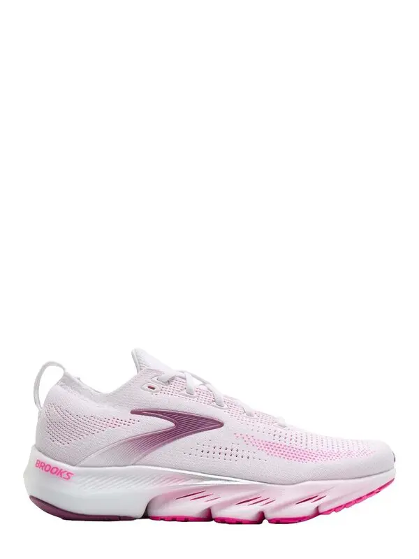Brooks Glycerin Flex Athletic Sneakers - White/cyber Pink/argyle