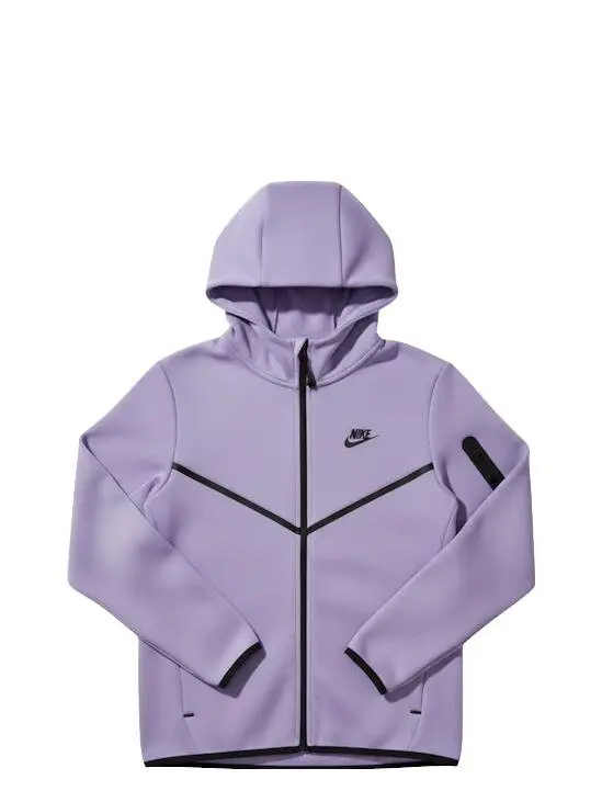 Nike Tech Fleece Windrunner Full Zip Hoodie - Hydrangeas Black