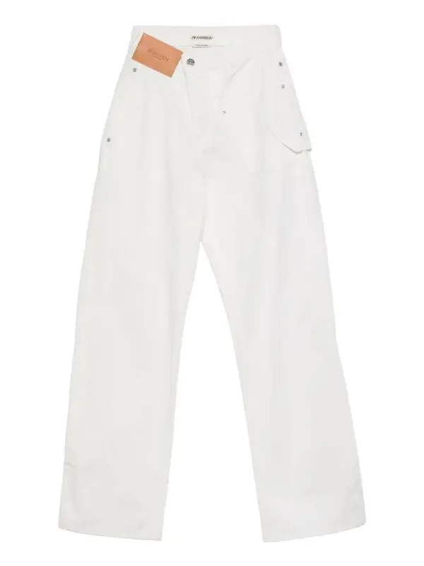 JW Anderson Wide-leg Jeans - White