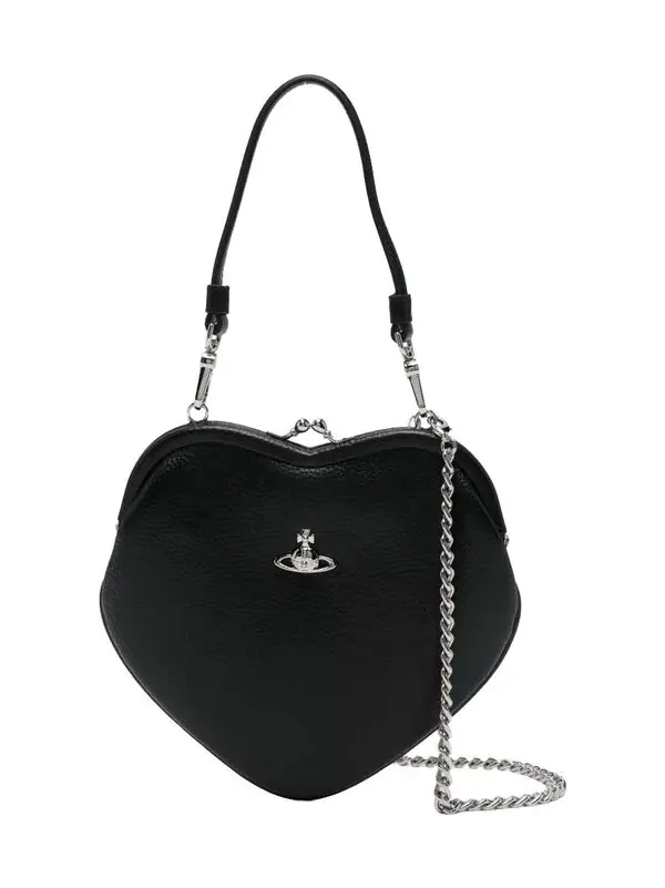 VIVIENNE WESTWOOD Belle Heart Orb-detail Tote Bag - Black