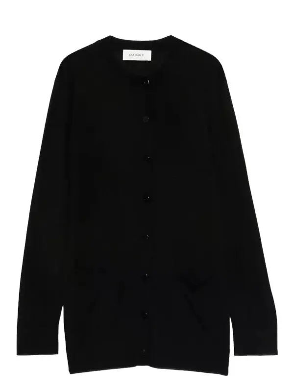 LISA YANG Adeline Pocket Cardigan - Black