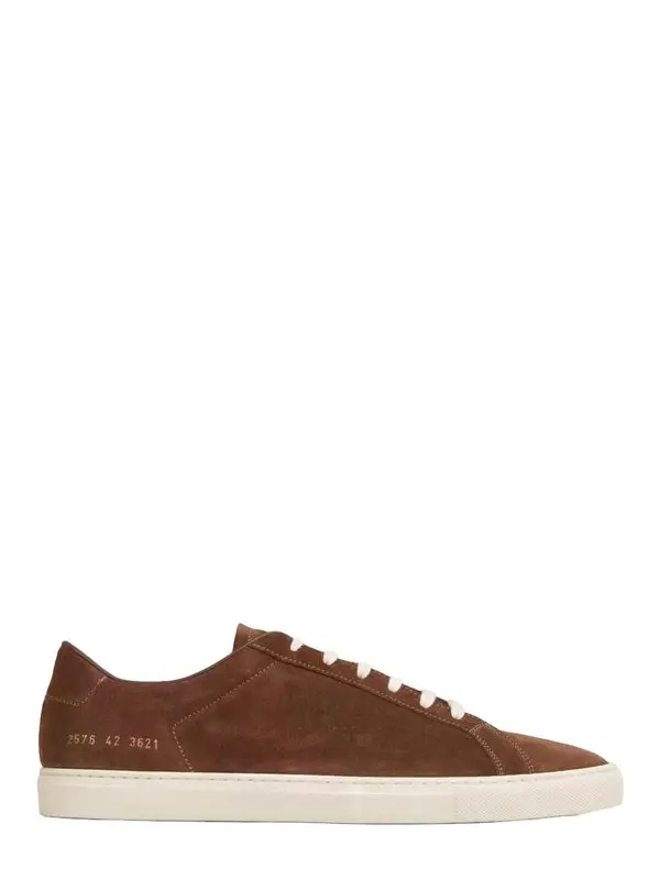 COMMON PROJECTS Achilles Suede Sneakers - Brown