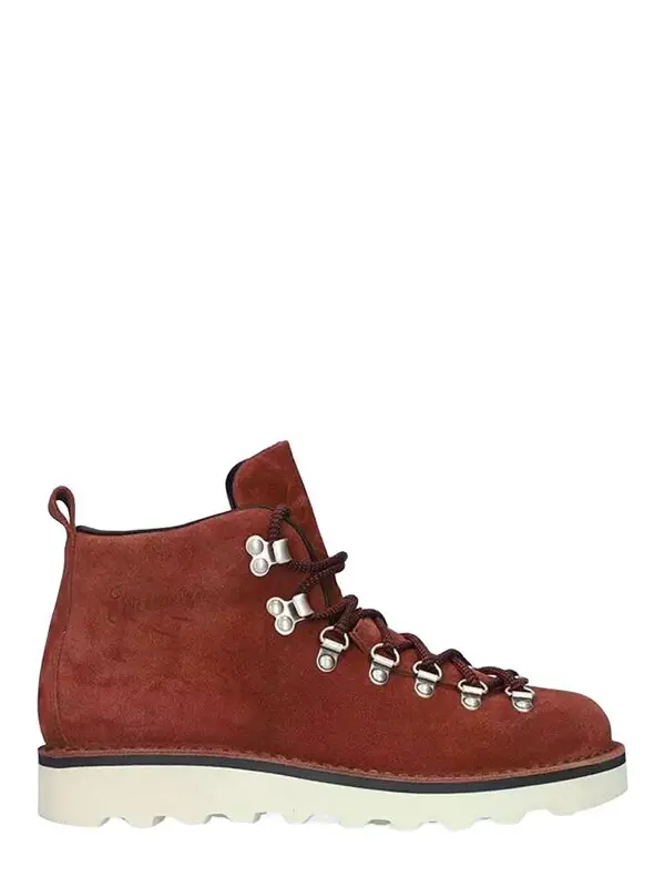 FRACAP Magnifico Lace-up Boots - Red