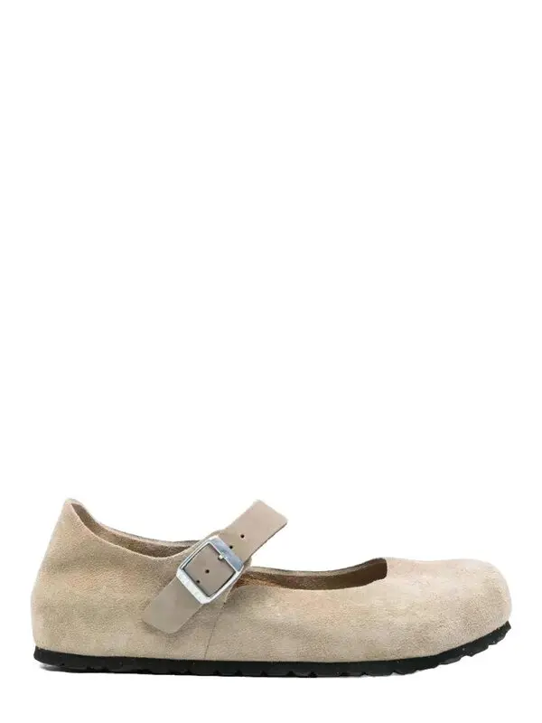 BIRKENSTOCK Mantova Buckle Ballet Flats - Neutrals