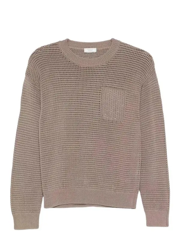 Peserico Crew-neck Sweater - Brown