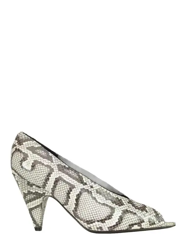 SERGIO ROSSI Beak Pointed-toe Pumps - Neutrals