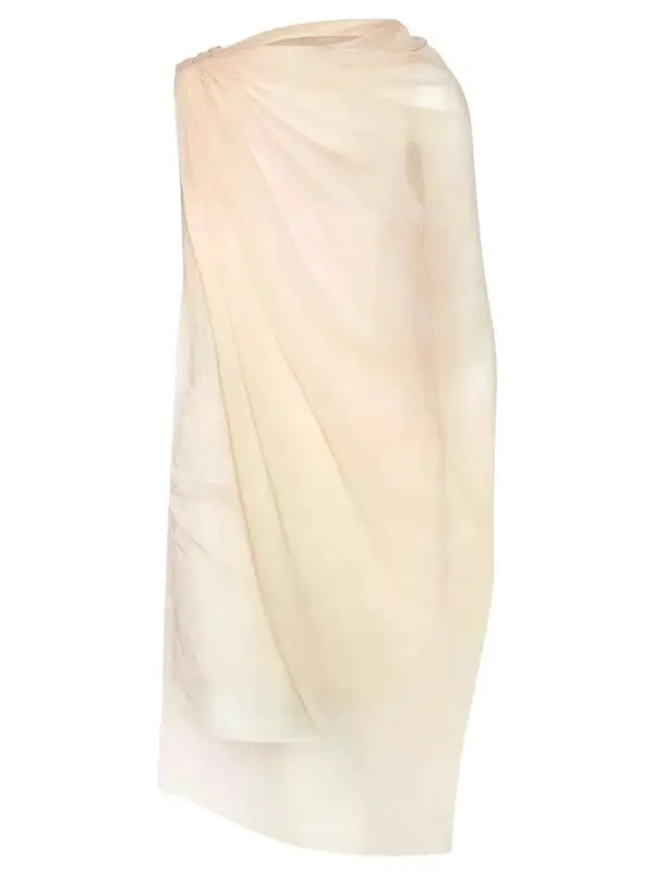 ROTATE BY BIRGER CHRISTENSEN Cape-detail Mini Dress - Pink