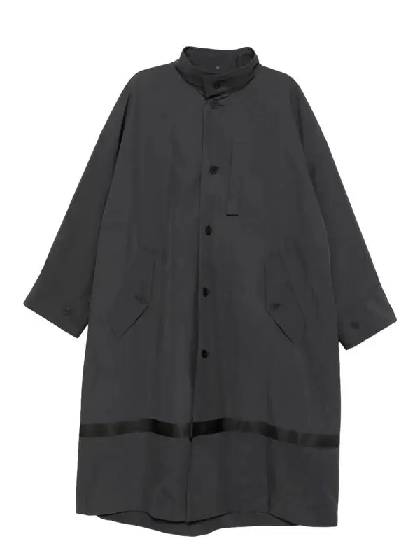 Issey Miyake Ribbon Pocket Coat - Grey