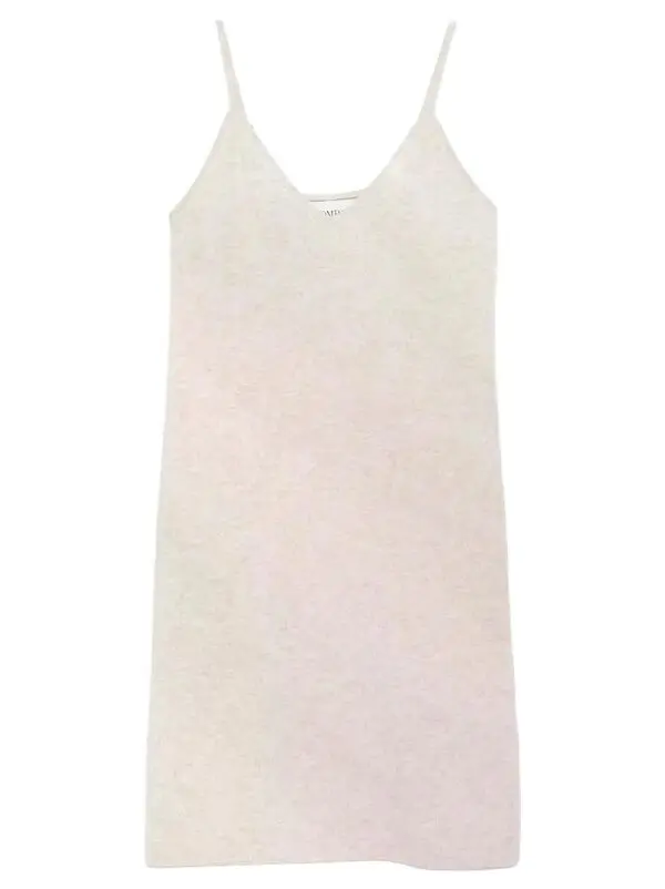 Eric Bompard Strappy V-neck Dress - Neutrals