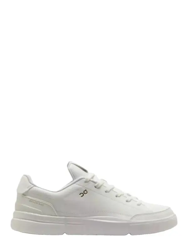 On The Roger Lace-up Sneakers - White