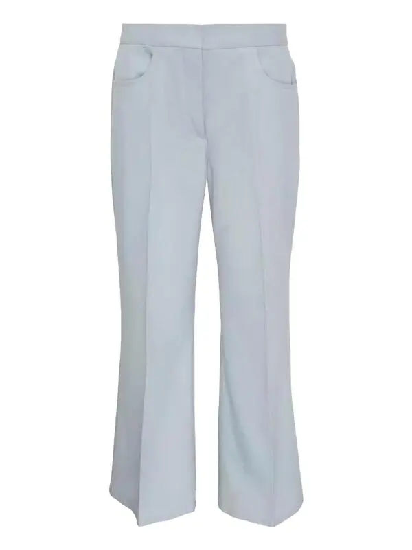 JIL SANDER Flared Tailored Trousers - Grey