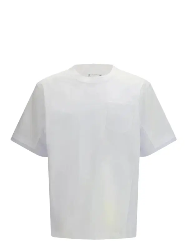 Sacai Pocket Jersey T-shirt - White