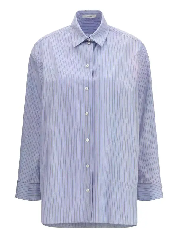 THE ROW Striped Shirt - Blue