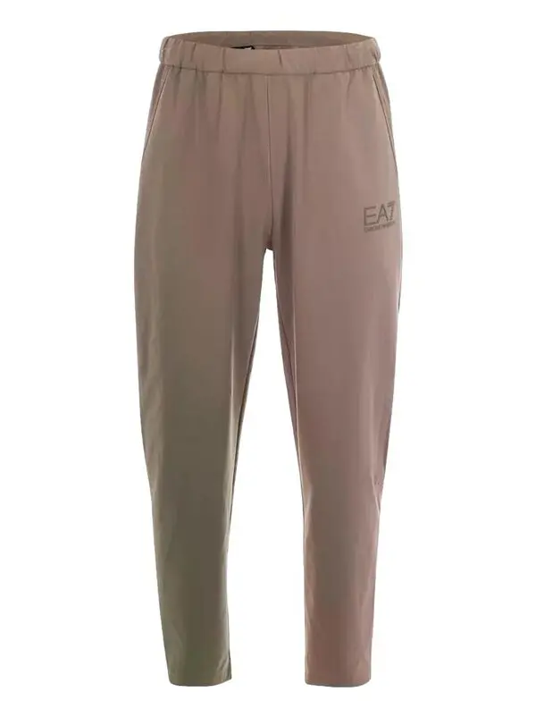 Emporio Armani Logo-detail Track Pants - Brown