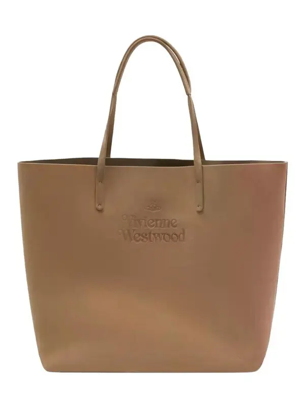 VIVIENNE WESTWOOD Studio Tote Bag - Neutrals
