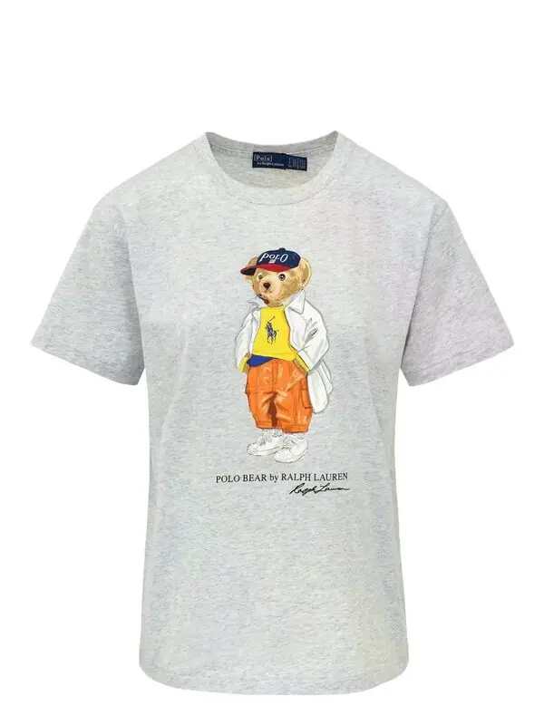Polo Ralph Lauren Bear-motif T-shirt - Grey