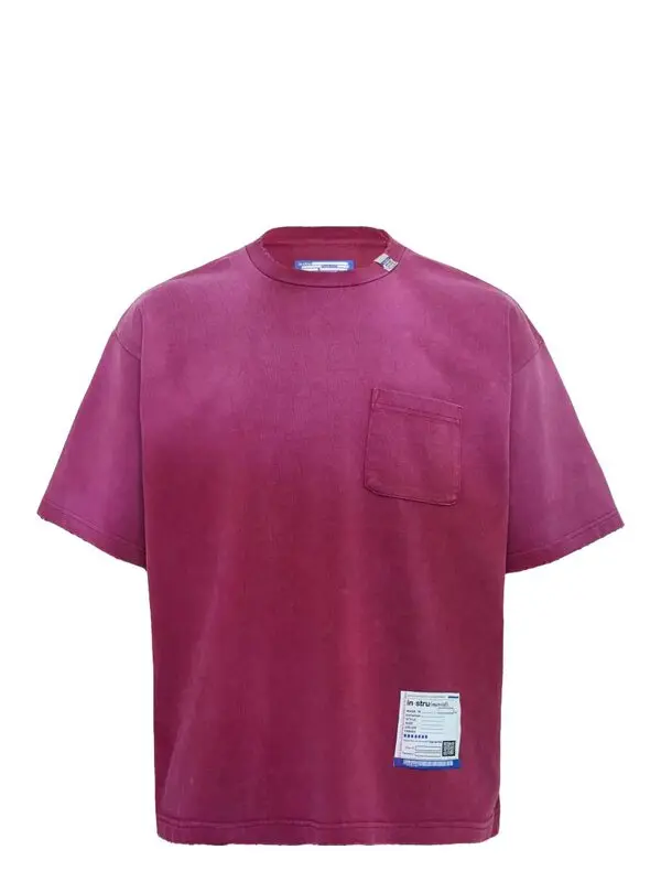 Mihara Yasuhiro Chest-pocket T-shirt - Red