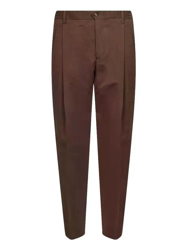BRIGLIA 1949 Straight-leg Trousers - Brown