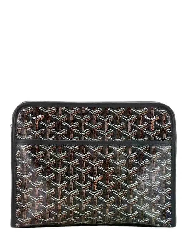Goyard Jouvence Toiletry Pouch Coated Canvas Mm - Black