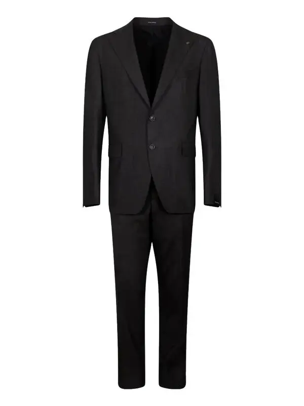 Tagliatore Tailored Peak-lapel Suit - Grey