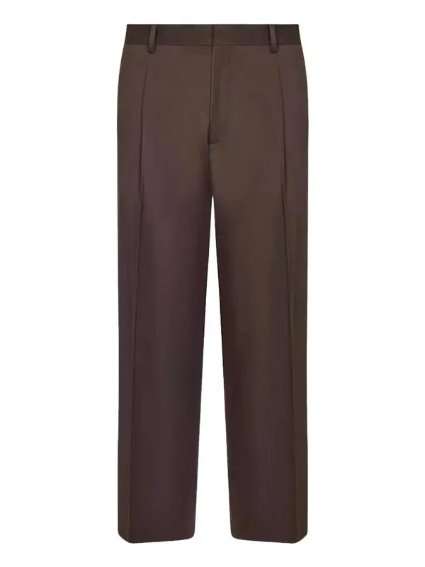 COSTUMEIN Virgin Wool Trousers - Brown