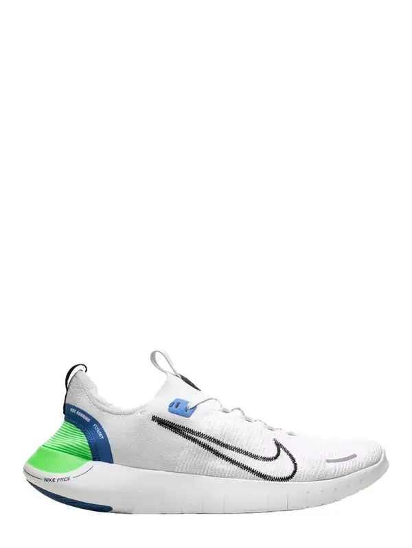 Nike Free Rn Nn Lace-up Sneakers - White