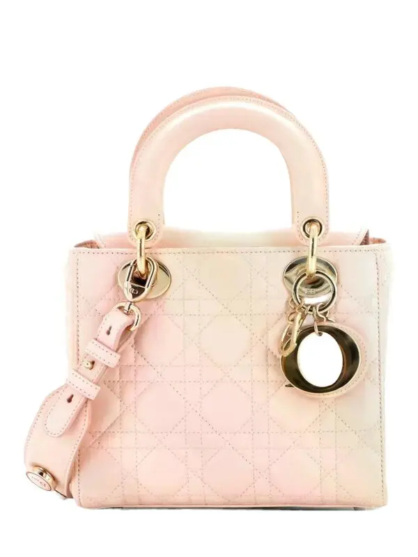 Dior My Abcdior Lady Bag Cannage Quilt - Neutrals