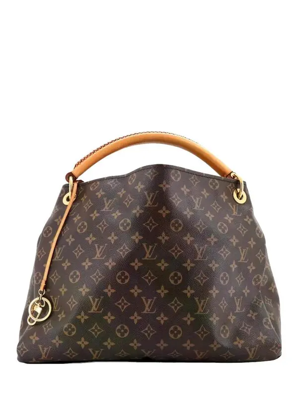 LOUIS VUITTON Artsy Monogram Canvas Mm Hobo - Brown