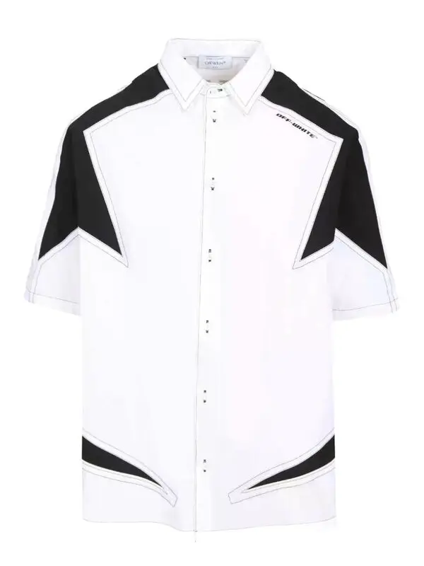 Off-White Panelled Shirt - White