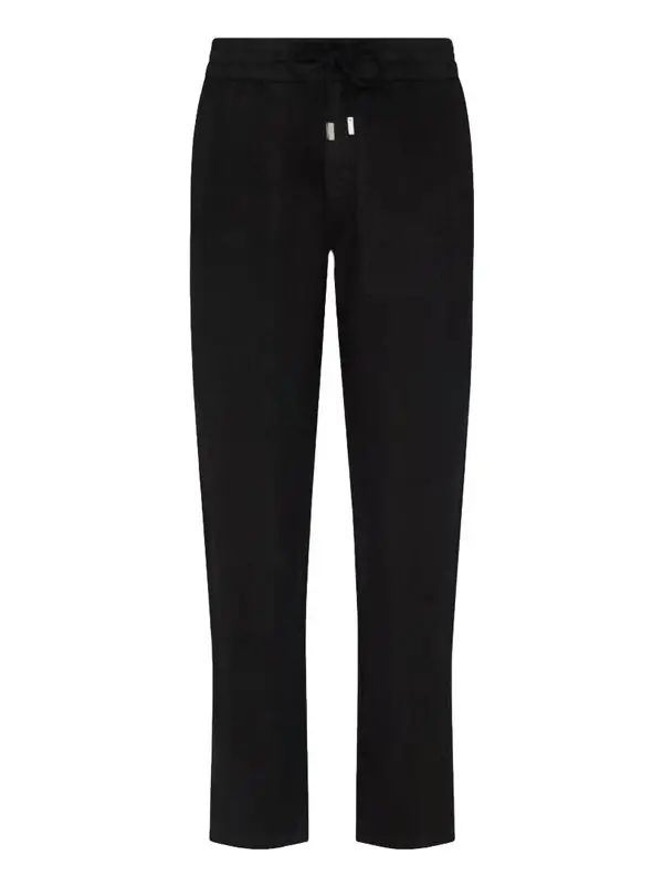 Vilebrequin Regular-fit Drawstring Trousers - Black