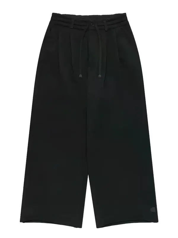 DOVER STREET MARKET Drawstring-detail Pleated Track Pants - Black