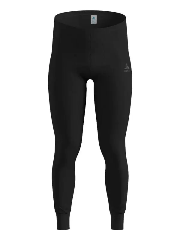 ODLO Logo-print Leggings - Black
