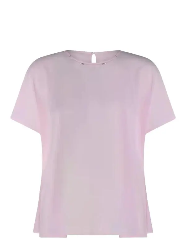 Fabiana Filippi Stud-embellished Blouse - Pink
