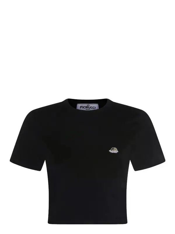 Fiorucci Angels Patch T-shirt - Black