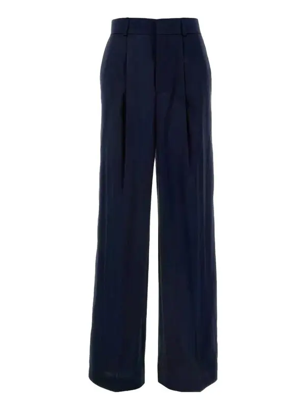 Alberta Ferretti Pleated Trousers - Blue