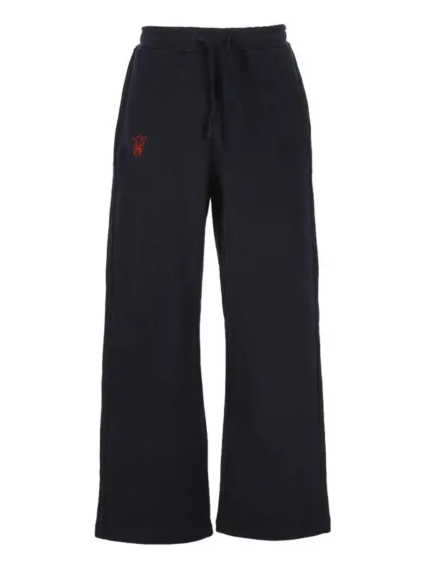 JAWS Logo-print Track Pants - Blue