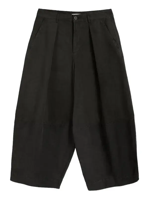 You Must Create Deabeat Pleated Trousers - Black