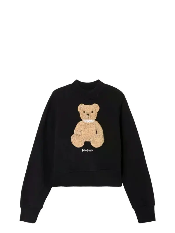 Palm Angels Bear Graphic Sweatshirt - Black