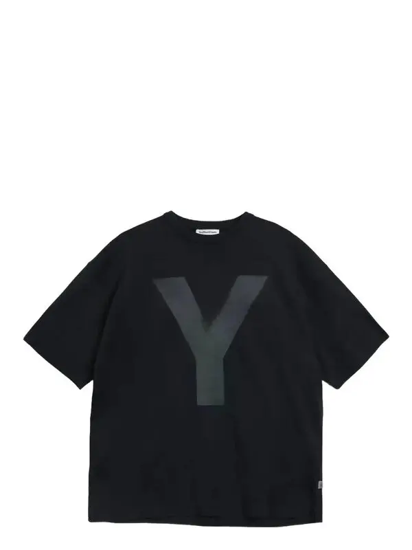 You Must Create Triple Y Print T-shirt - Black