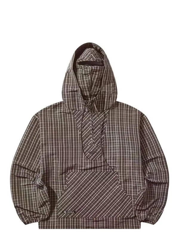 UMBRO Checked-pattern Jacket - Brown